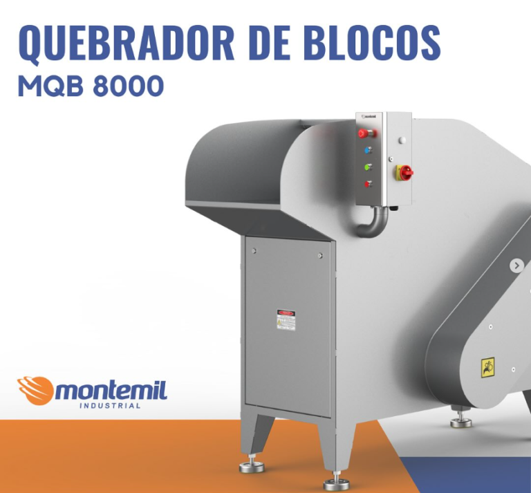 Quebrador de Blocos MQB 8000 - Montemil Industrial